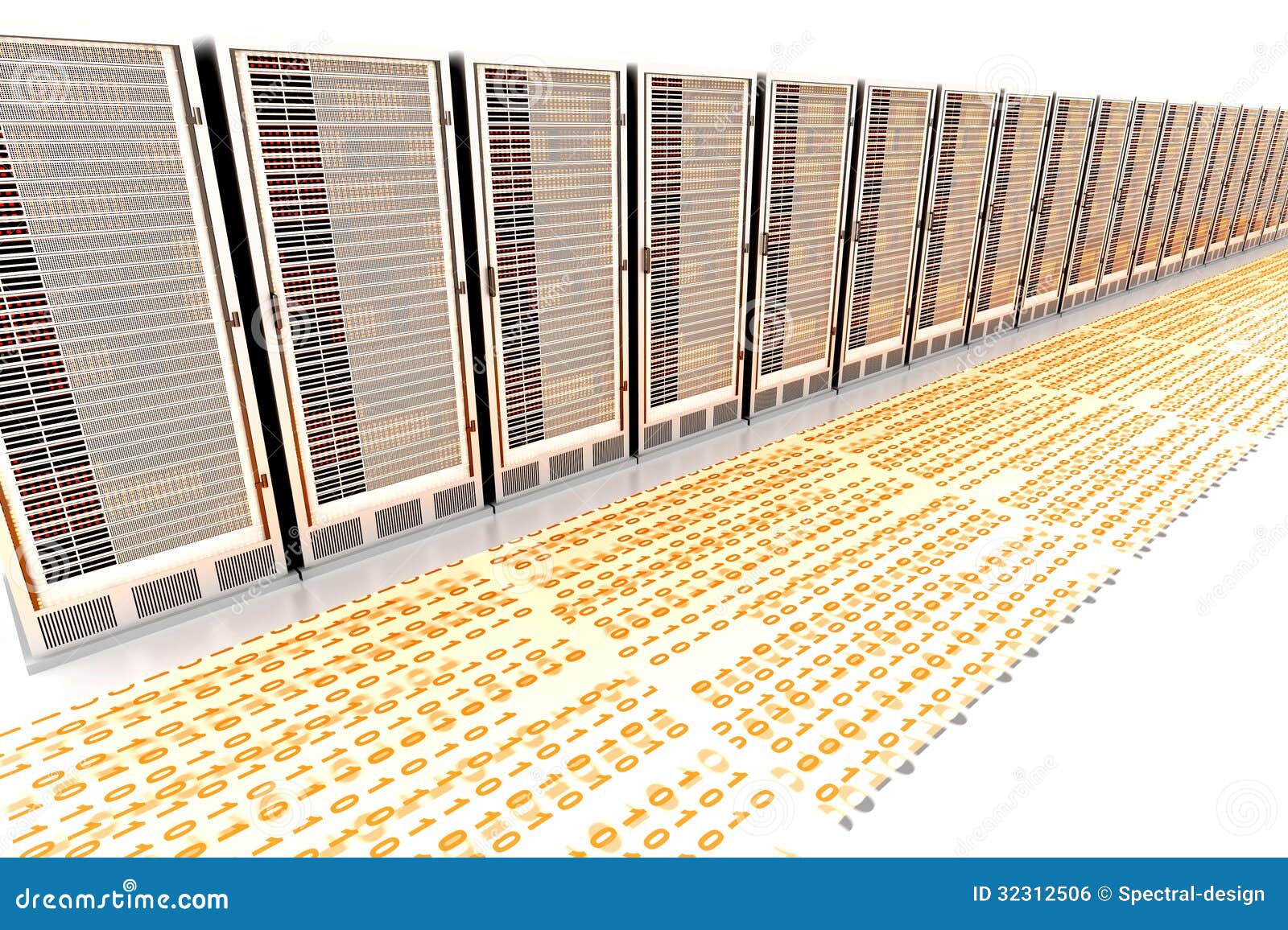 Data Rush stock illustration. Illustration of connection - 32312506