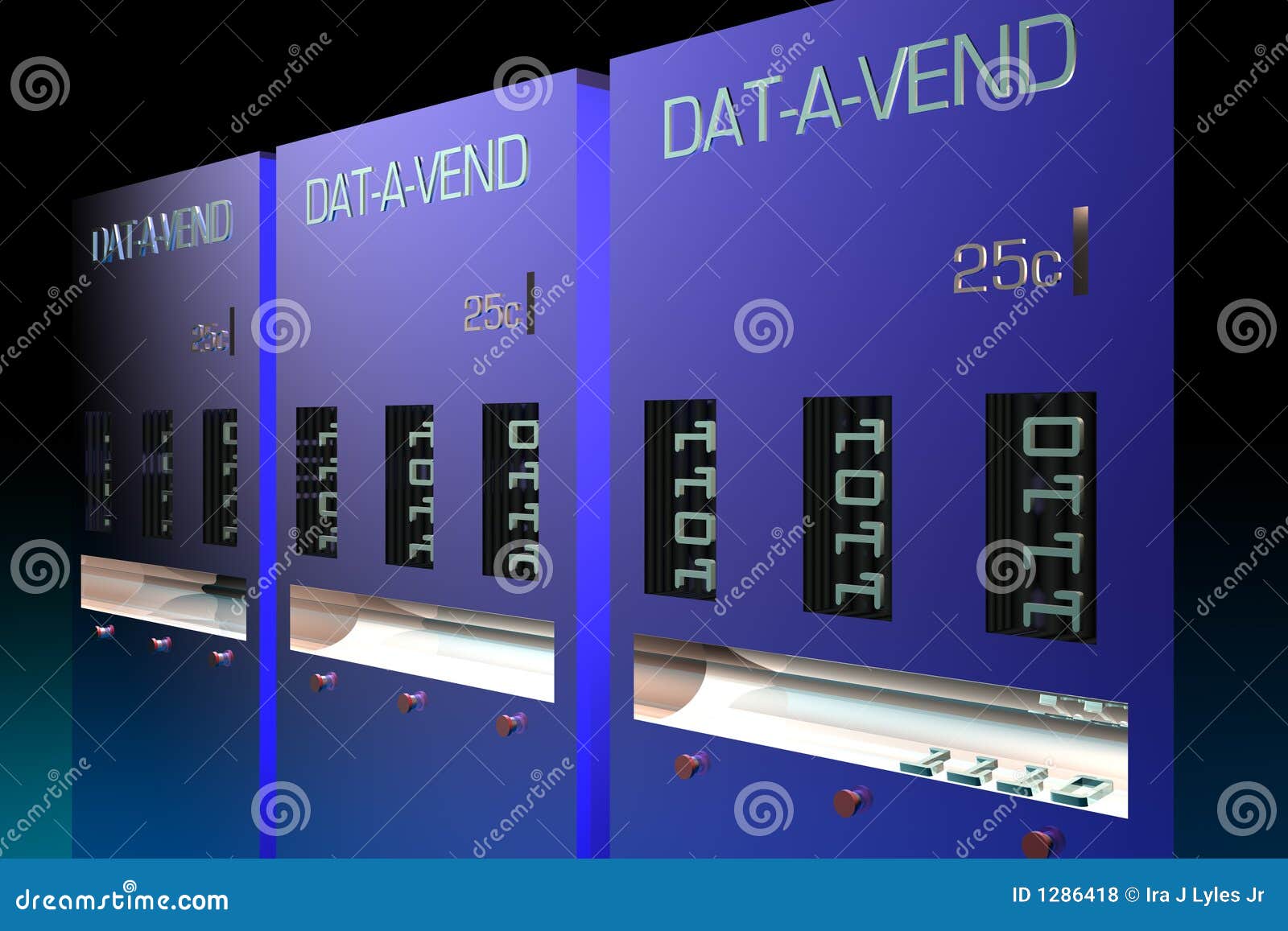 Data Sale stock illustration. Illustration of vendor, slot - 1286418