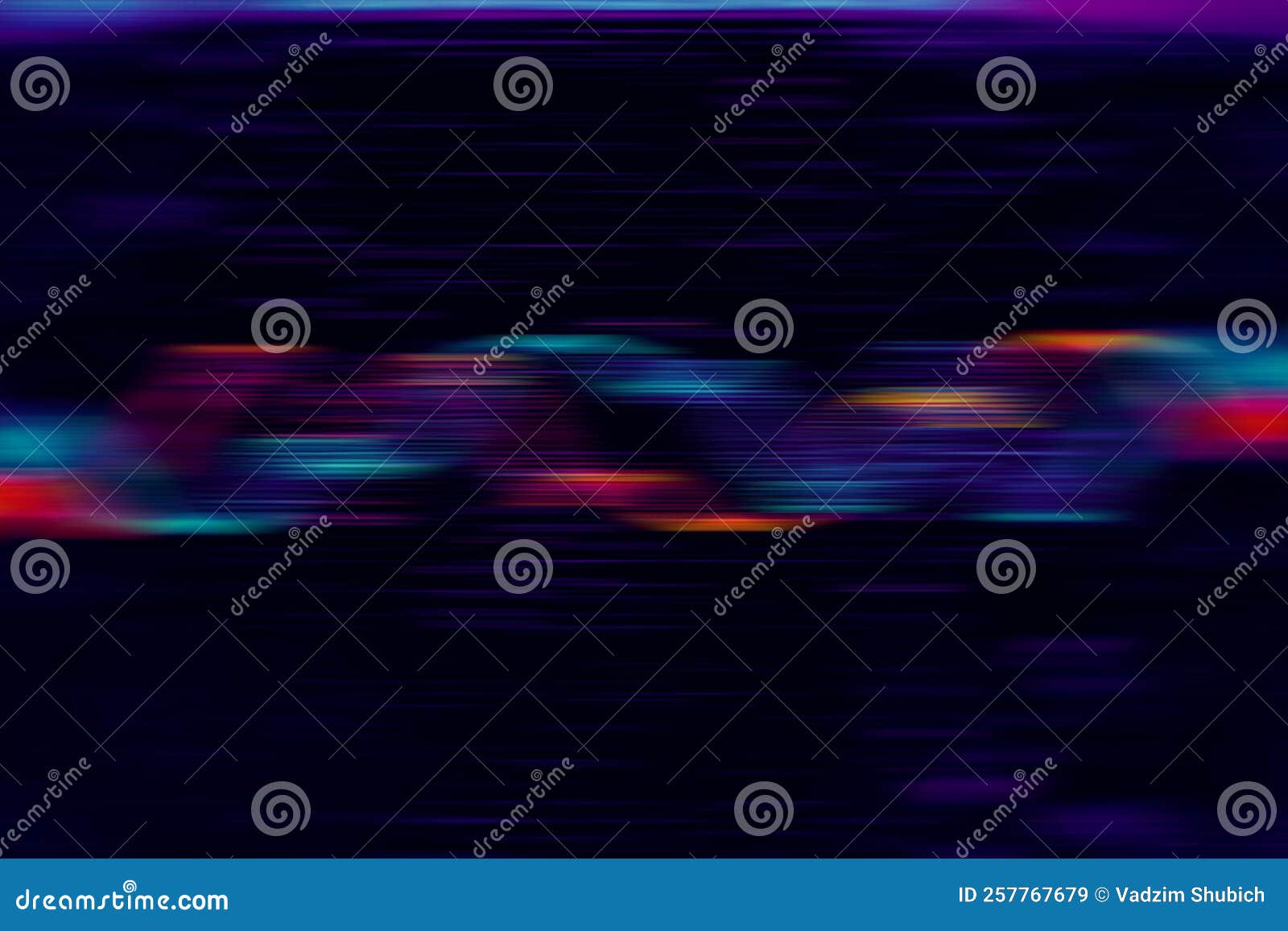 Data Science Abstract Technological Background in Vibrant Colors with ...