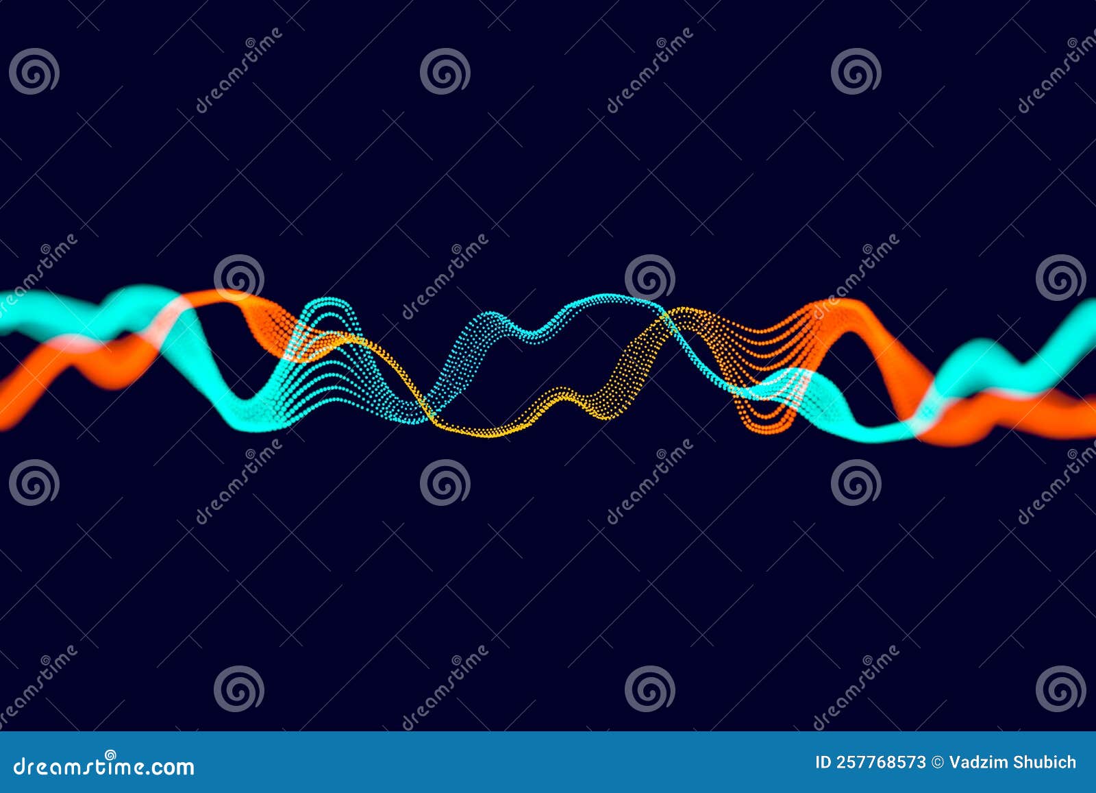 Data Science Abstract Technological Background in Vibrant Colors with ...