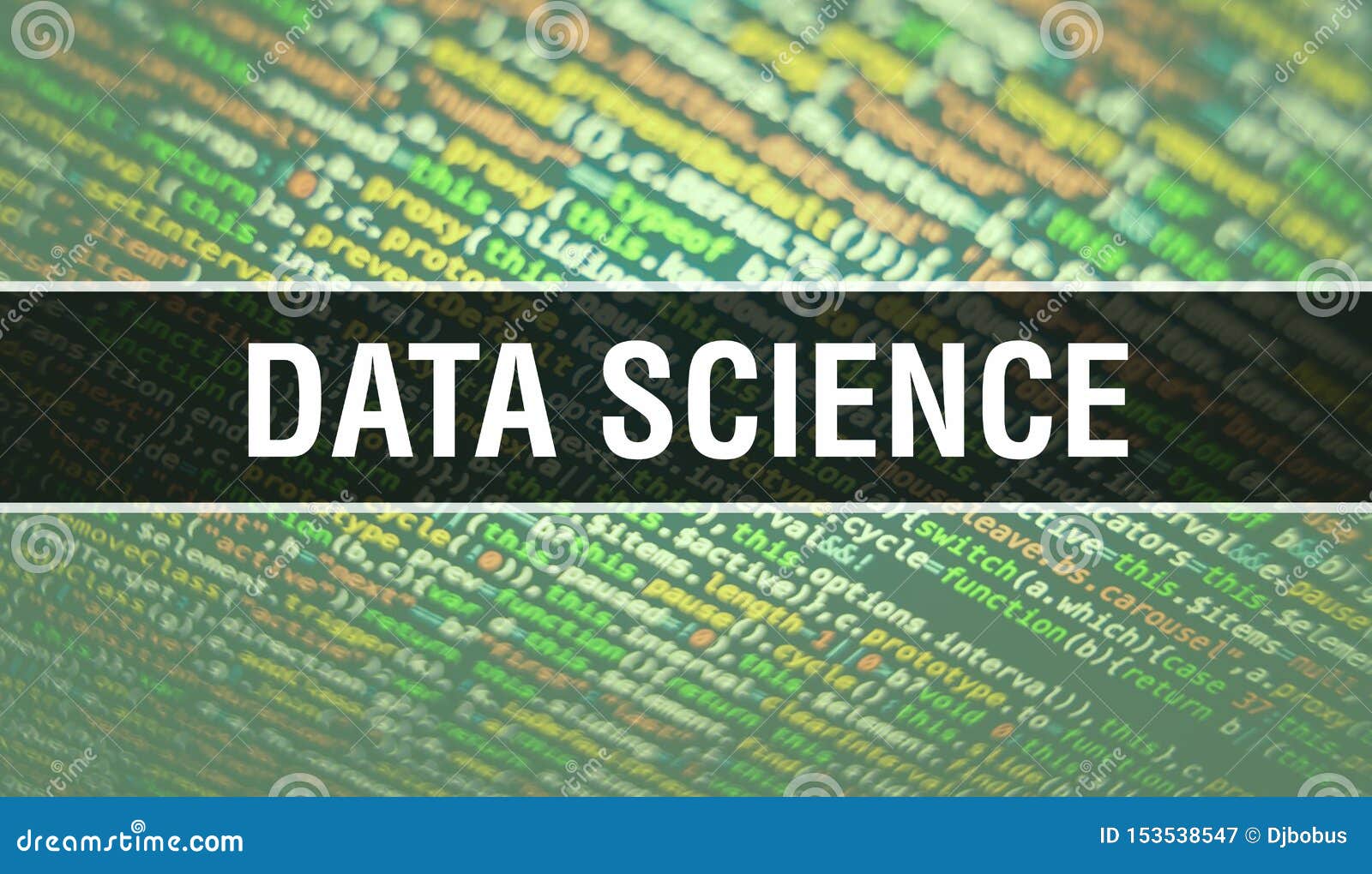 Data Science With Abstract Technology Binary Code Backgrounddigital Binary Data And Secure Data