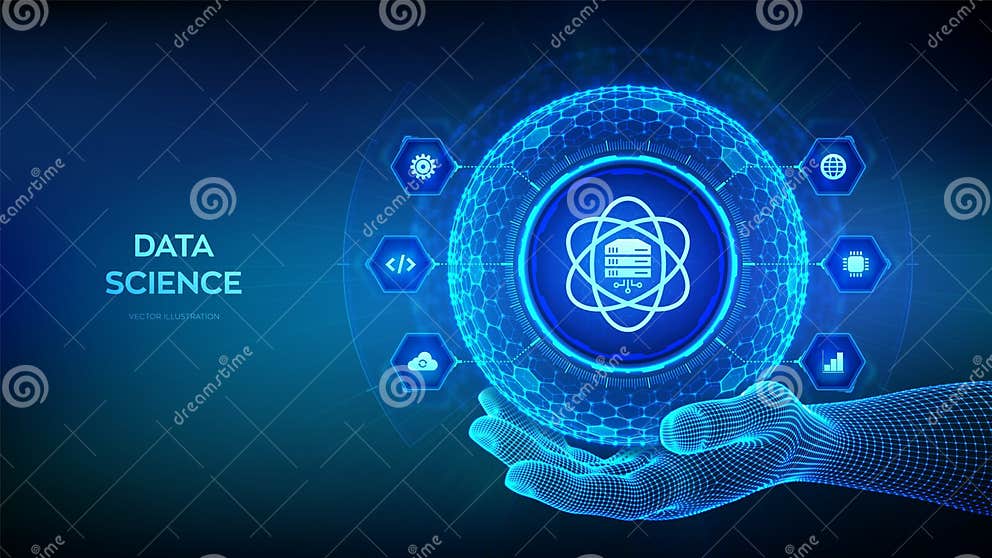 Data Science. Deep Learning. Artificial Intelligence, Analysis. Big Data. Machine Learning Stock ...