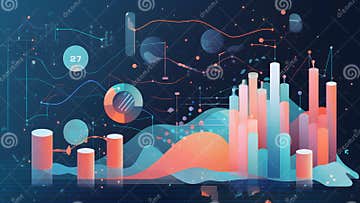 Data Science-inspired Wallpaper Depicting the Visual and Modern Process ...