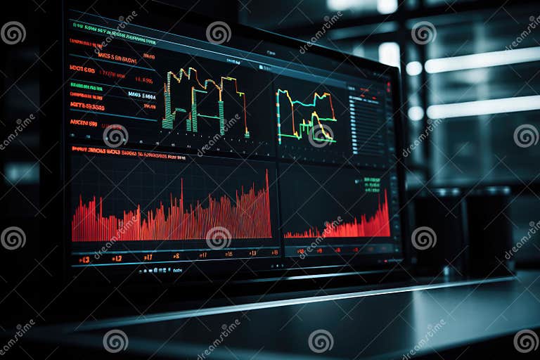 Data Science. Scientist Computing, Analysing and Visualizing Complex ...