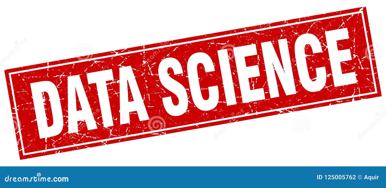Data science stamp stock vector. Illustration of insignia - 125005762