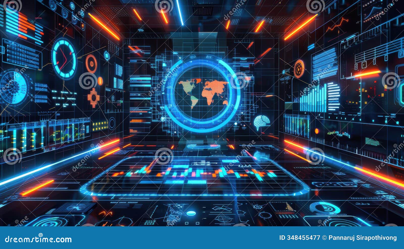 Data Science Technology Digital Transformation Background Wallpaper ...