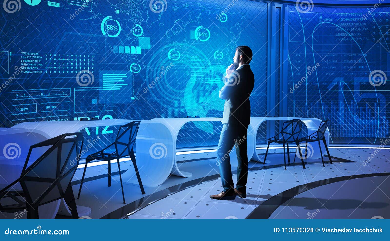 Digital Futuristic Illustration With Math, Physics Formulas In Mesh ... Digital Futuristic Illustration With Math, Physics Formulas In Mesh ...