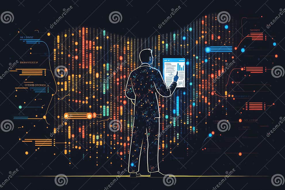 Data Scientist, Using Machine Learning To Analyze and Interpret Complex Datasets Stock ...