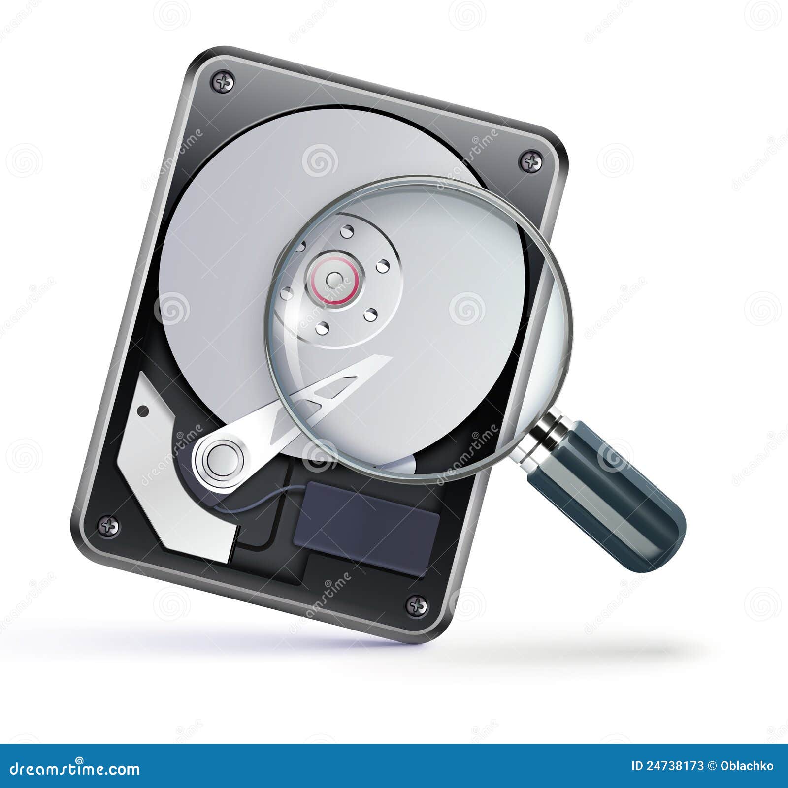 Data search concept stock vector. Illustration of equipment - 24738173