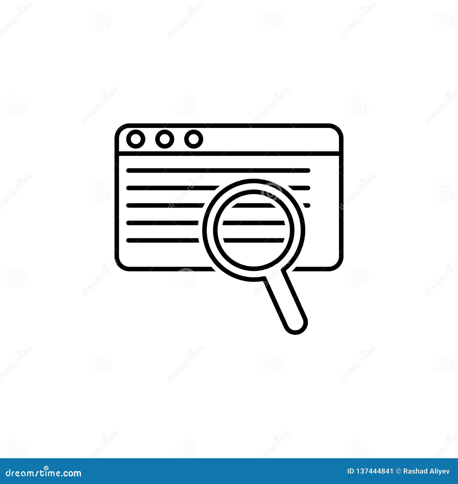 Data, Search Icon. Element of Technological Data Icon for Mobile ...