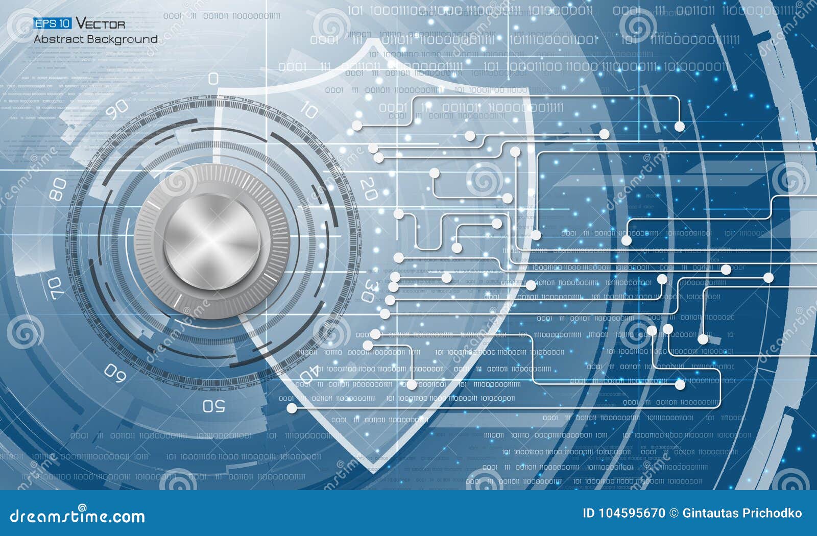 Data Protection Abstract Background 2 Stock Vector - Illustration of ...