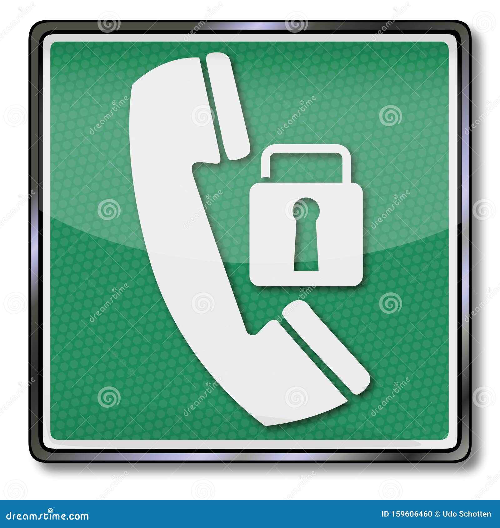 Data security when calling stock photo. Image of conduction - 159606460