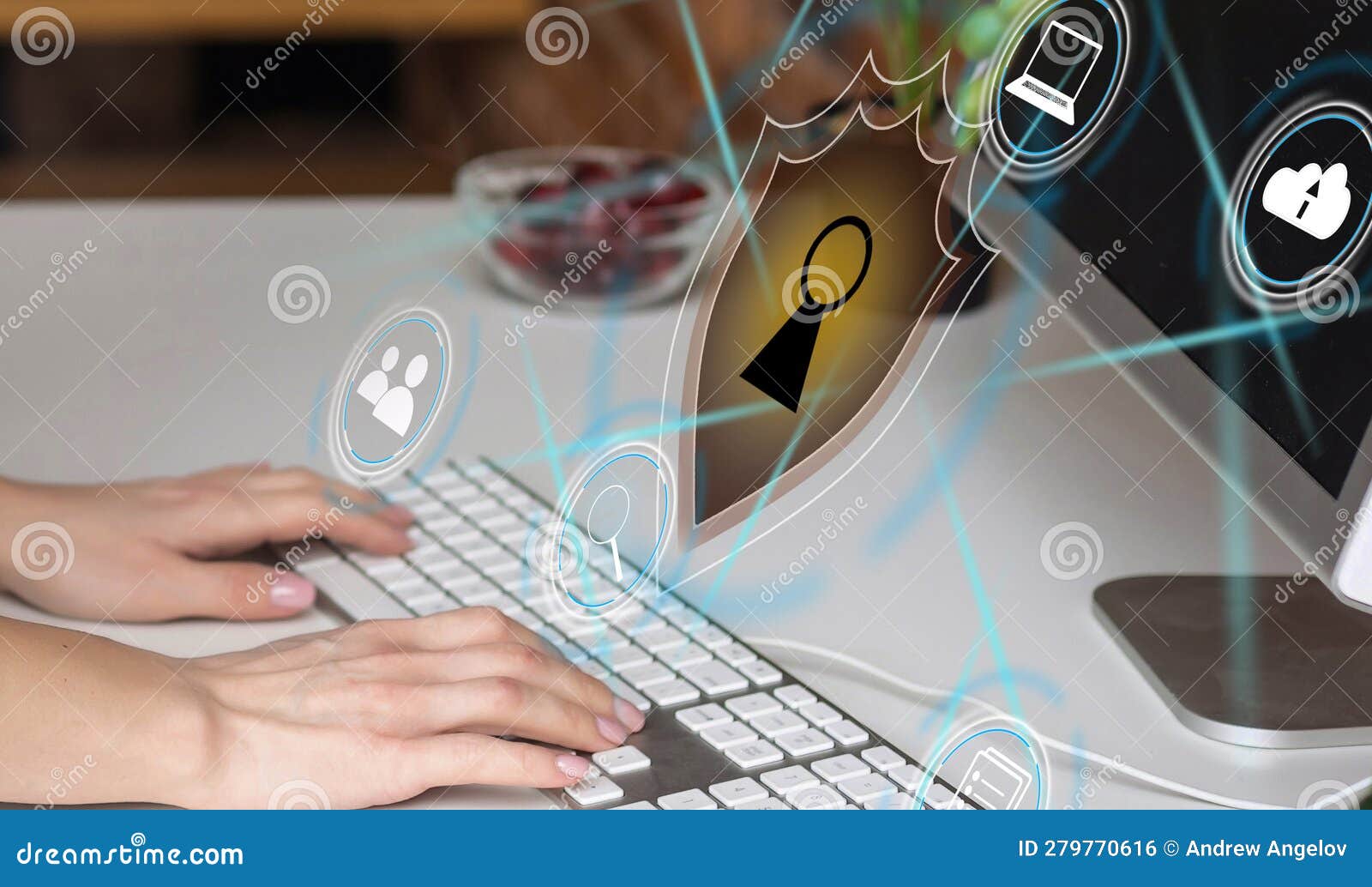 Data Security And Encryption Secure Access To User Personal Data