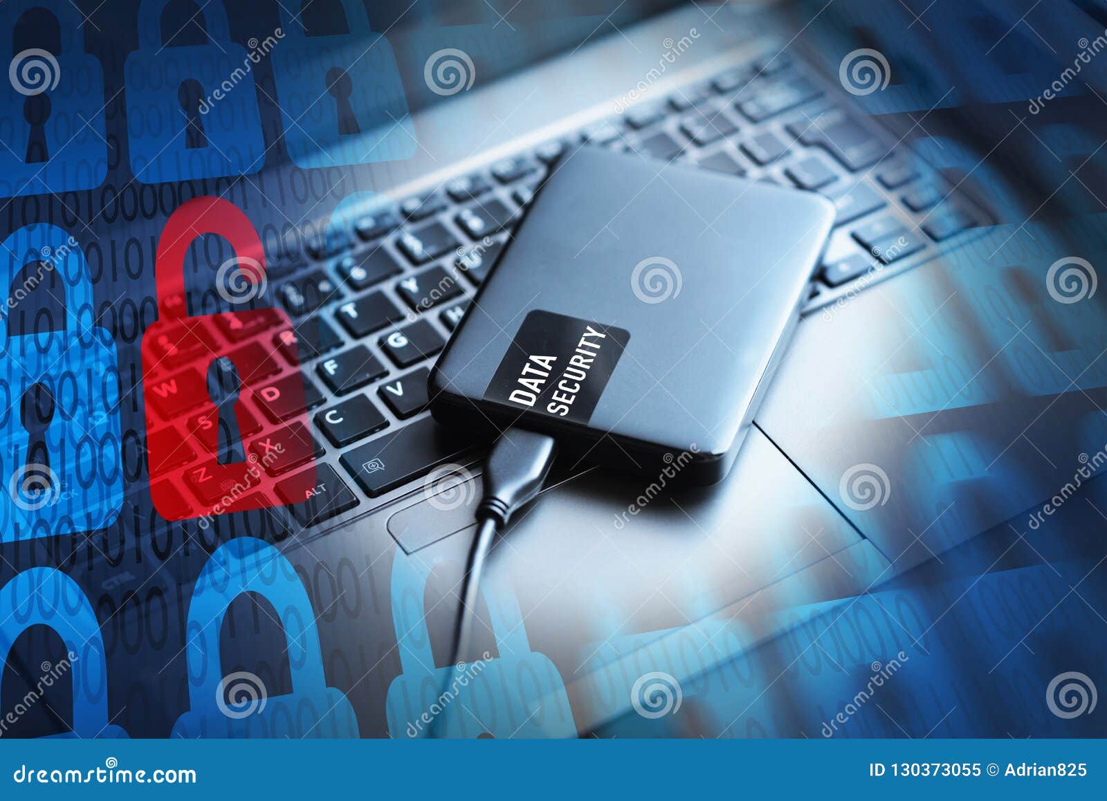 Data Security on External Storage System with Abstract BackgroundData ...