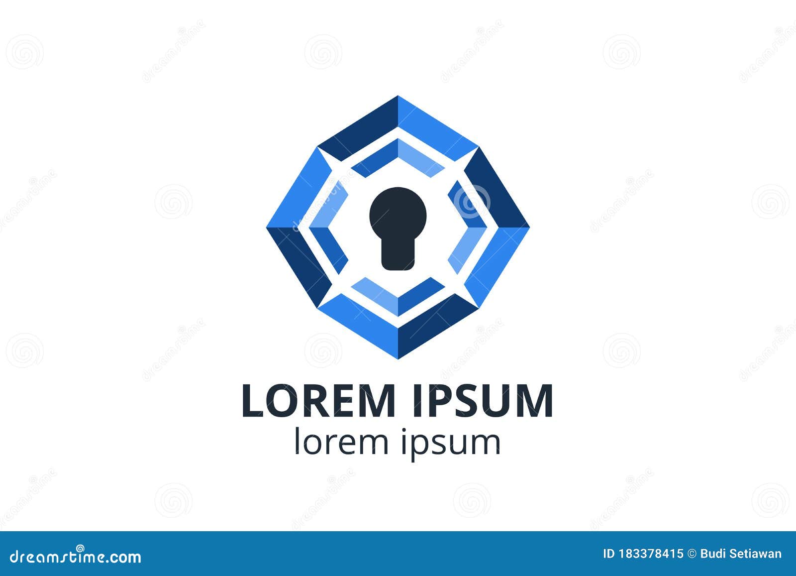 Data security logo stock vector. Illustration of password - 183378415