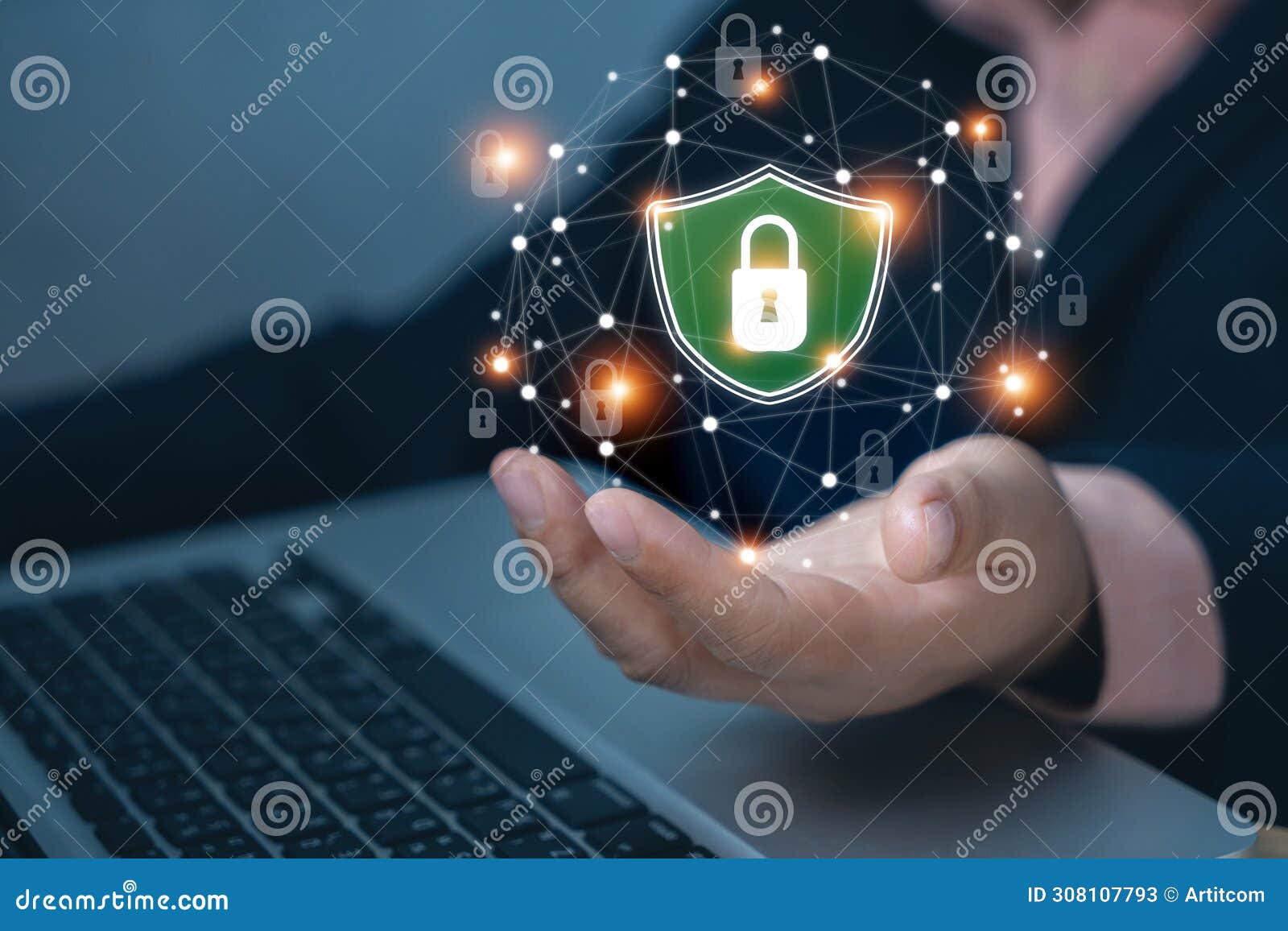 Data Security and Protection. Cyberspace Security Data Protection ...