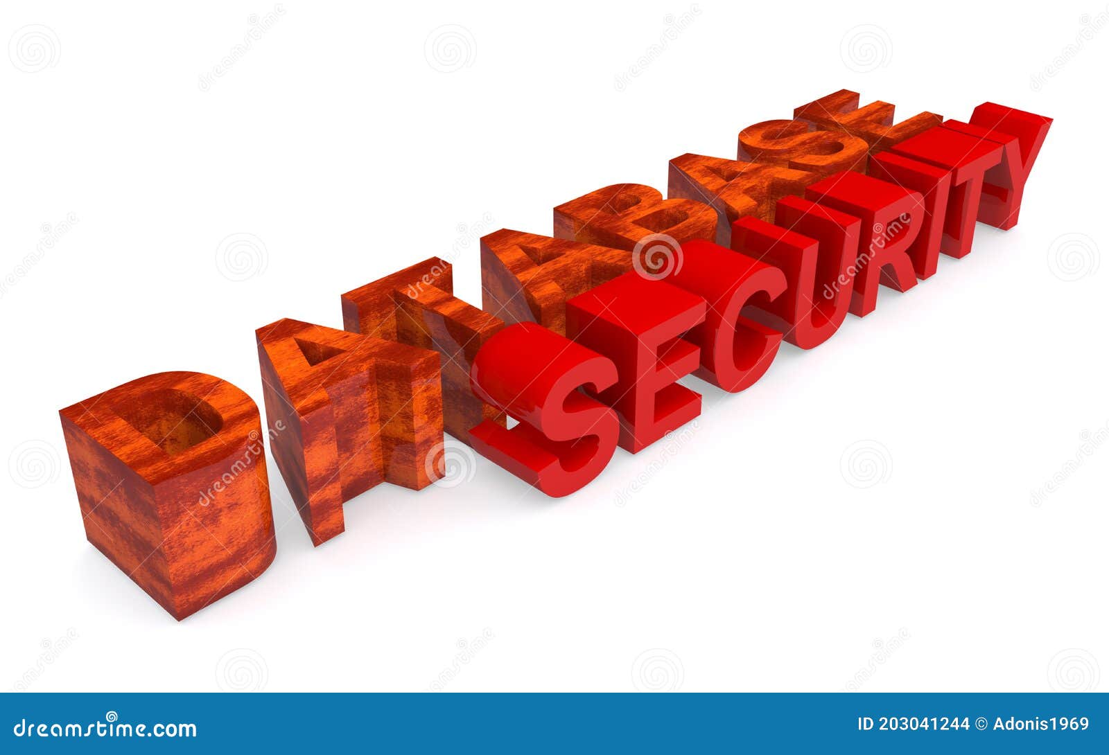 Data security on white stock illustration. Illustration of firewall ...