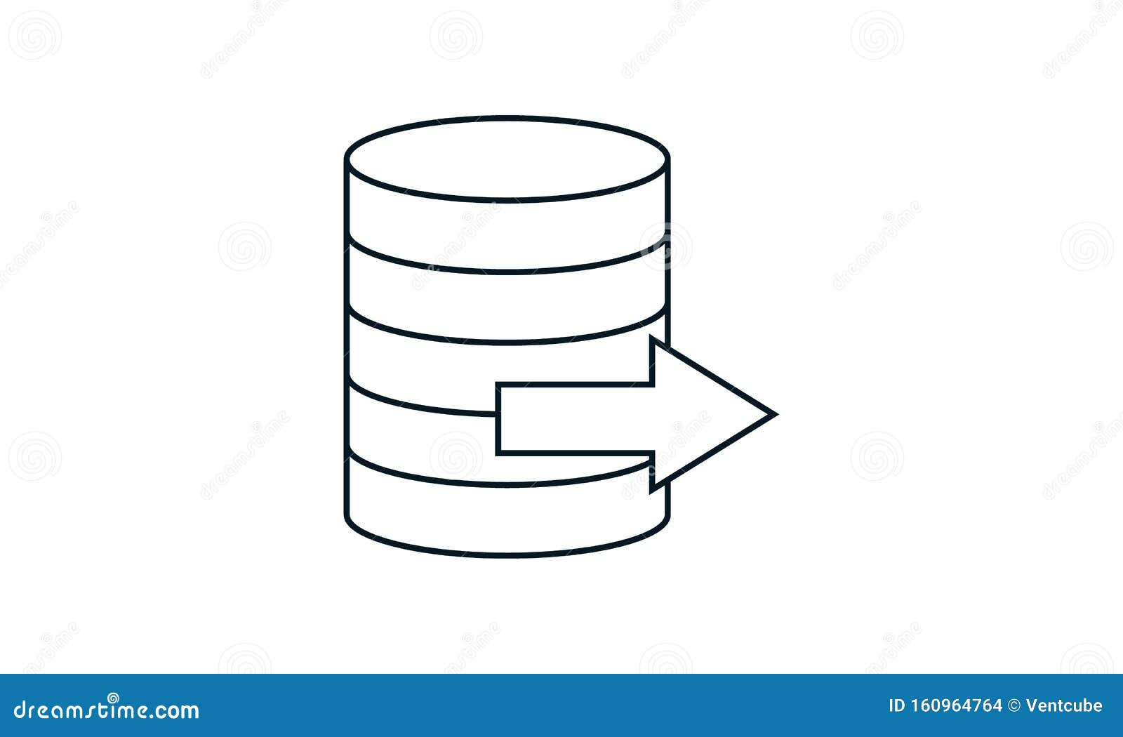 Data Sent Icon Vector Illustration. Can Be Used for Web and Mobile Apps ...