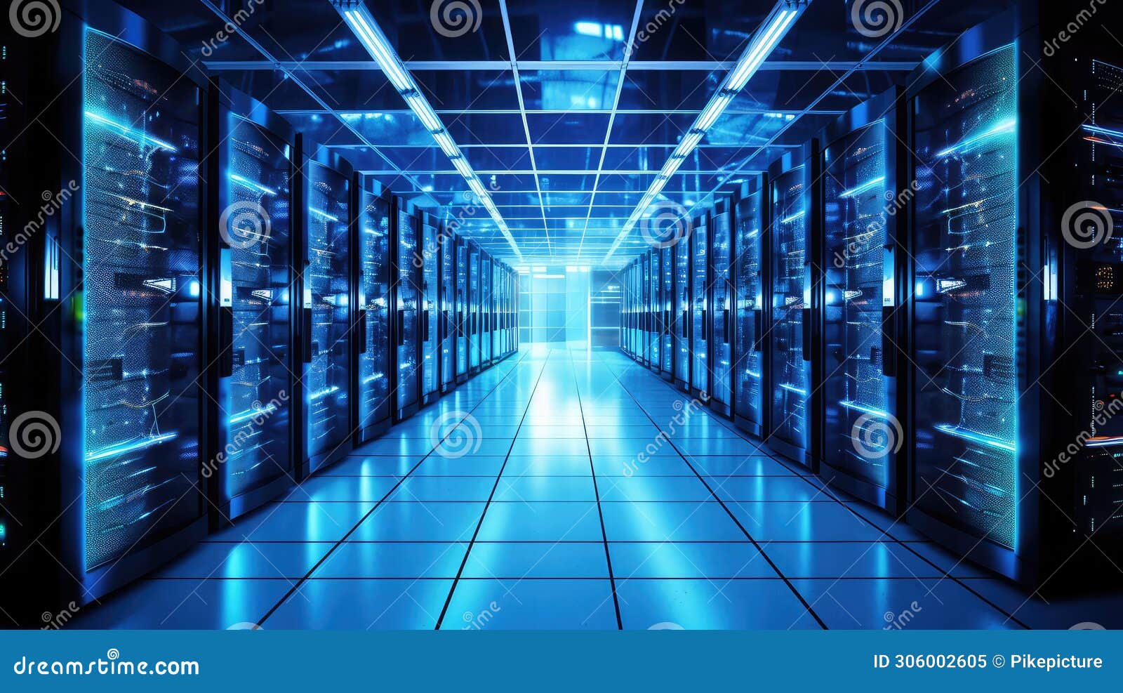 Data server farm stock illustration. Illustration of center - 306002605