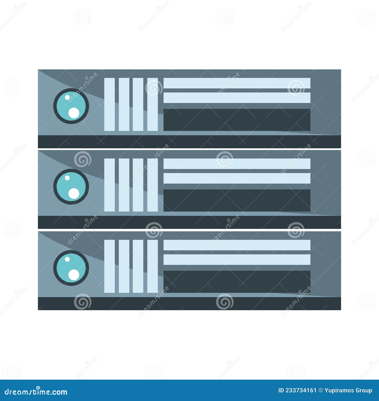 Data server icon stock illustration. Illustration of monitor - 233734161