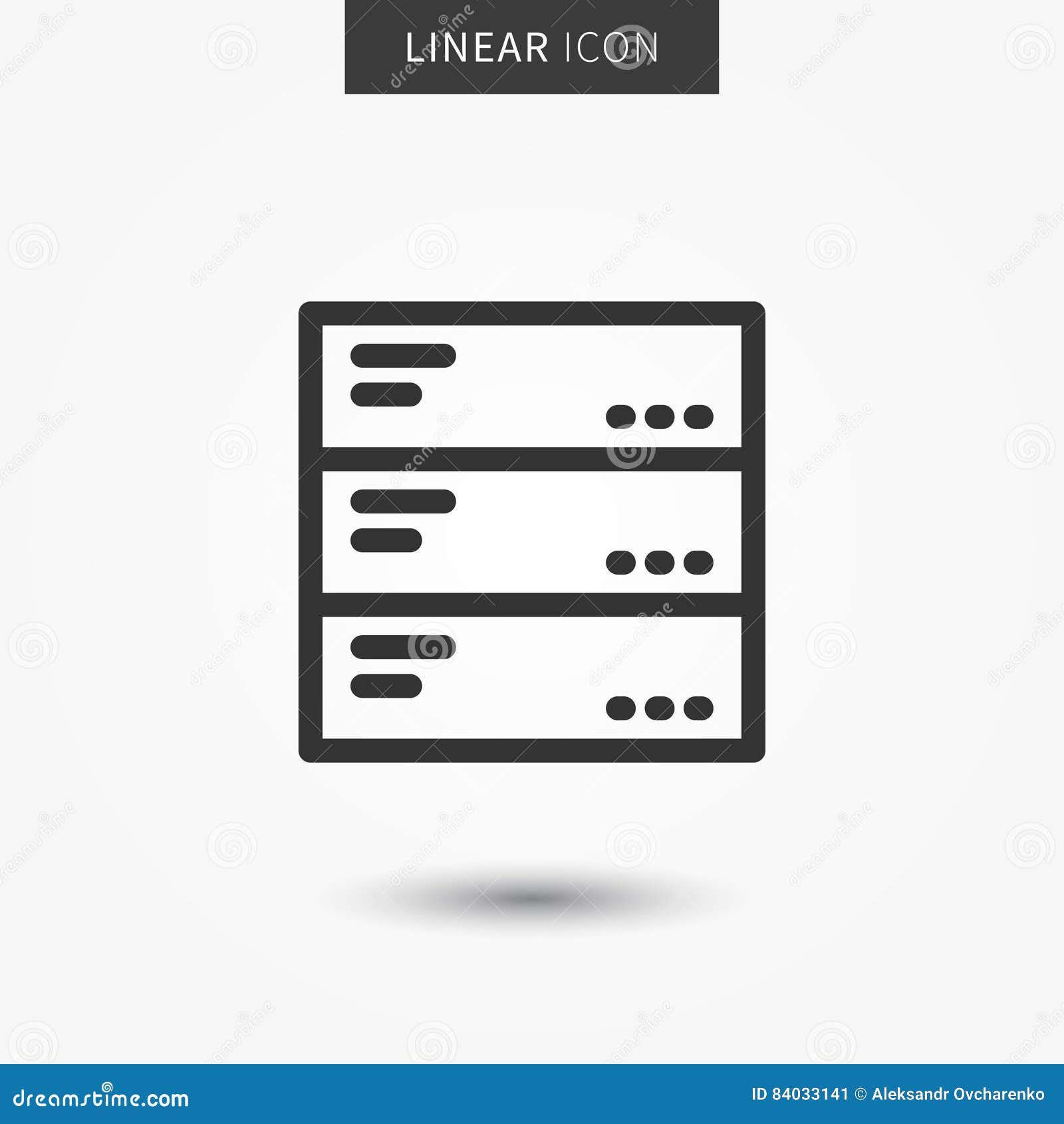 Data Server Icon Vector Illustration Stock Vector - Illustration of ...