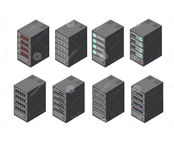 Data server network stock vector. Illustration of cluster - 133922694