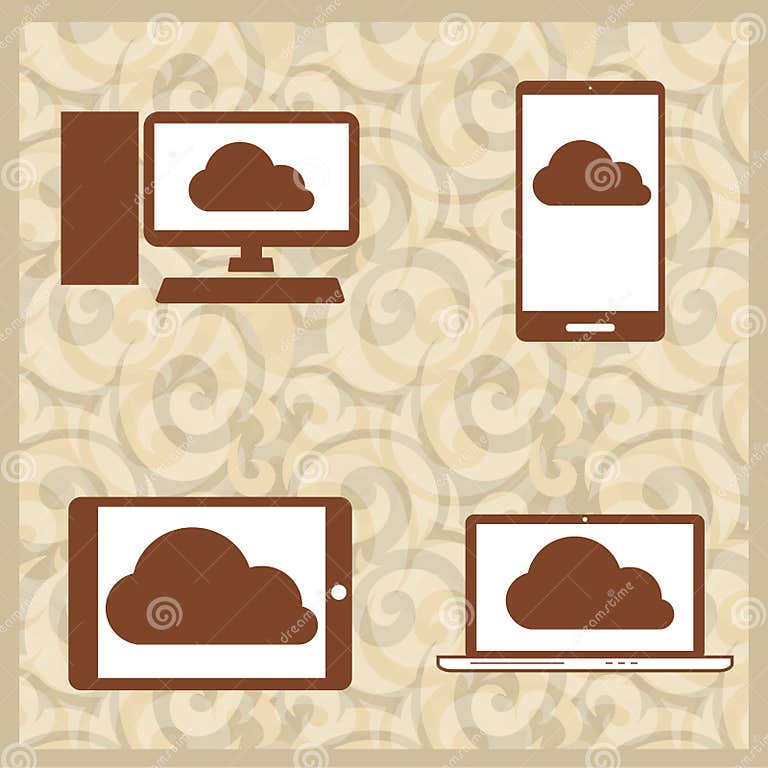 Data share stock vector. Illustration of concept, database - 36001470