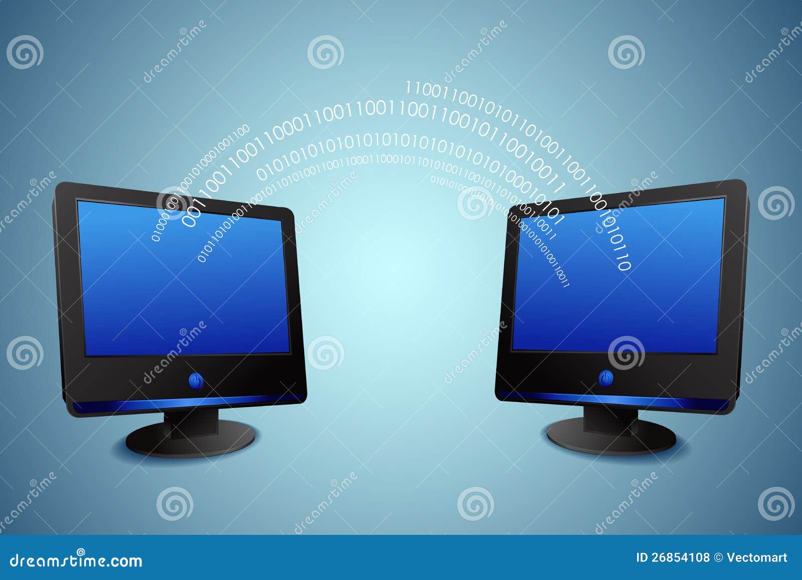 Data Sharing stock vector. Illustration of motion, downloading - 26854108