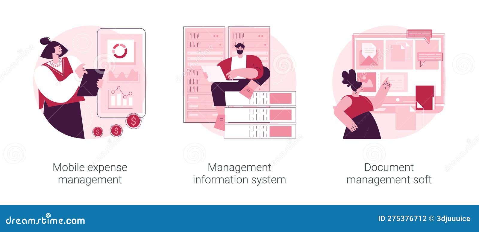 Data Sharing and Analysis Abstract Concept Vector Illustrations. Stock ...