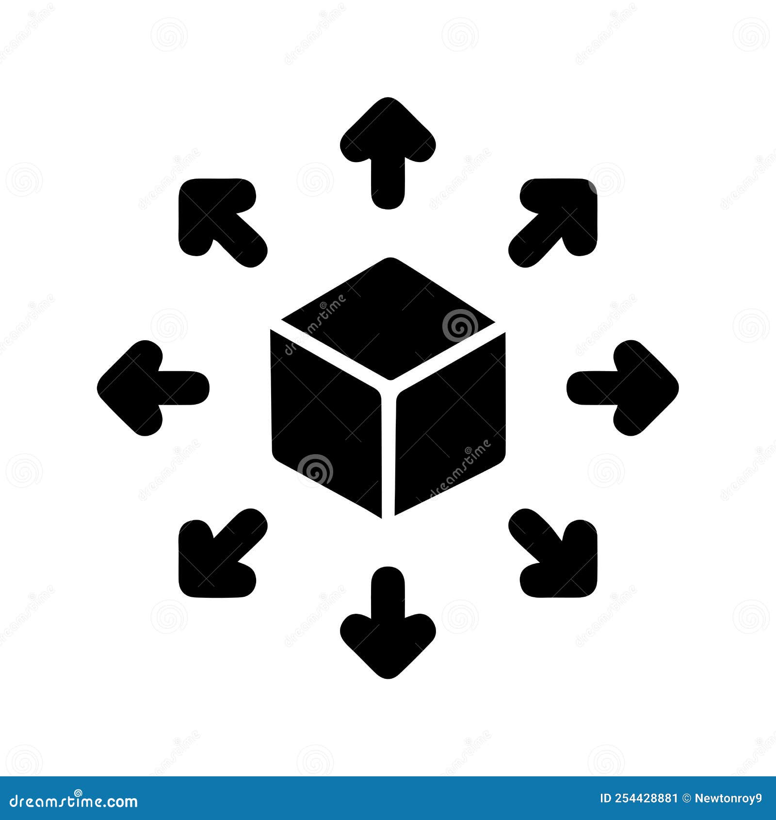 Data, Sharing Icon. Black Vector Design Stock Illustration ...