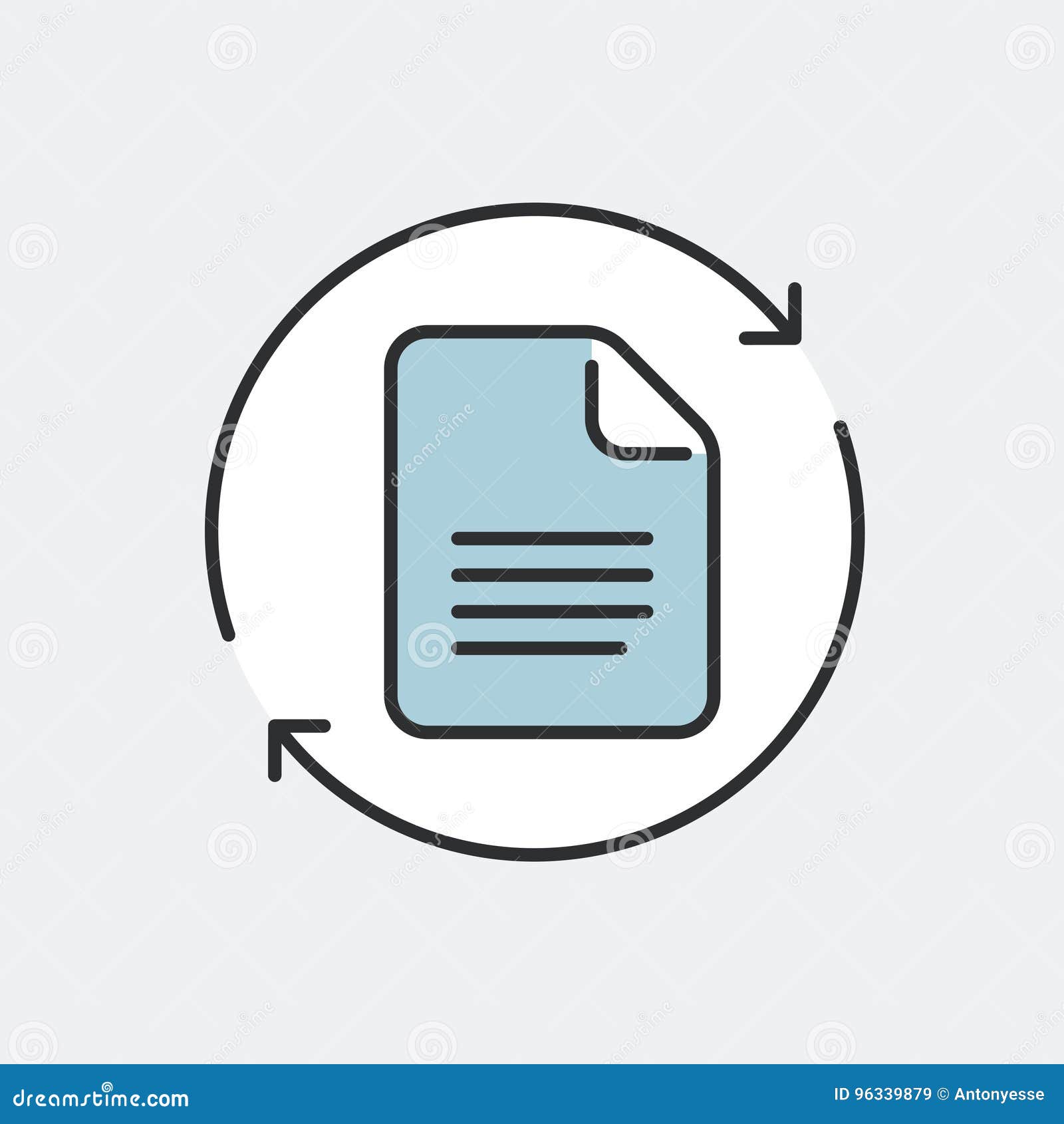 Data Sharing Symbol Concept. Flat and Isolated Vector Eps Illustration ...