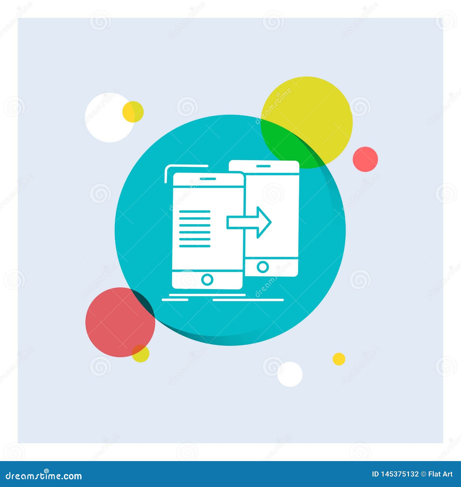 Data, Sharing, Sync, Synchronization, Syncing White Glyph Icon Colorful ... Data, Sharing, Sync, Synchronization, Syncing White Glyph Icon Colorful ...