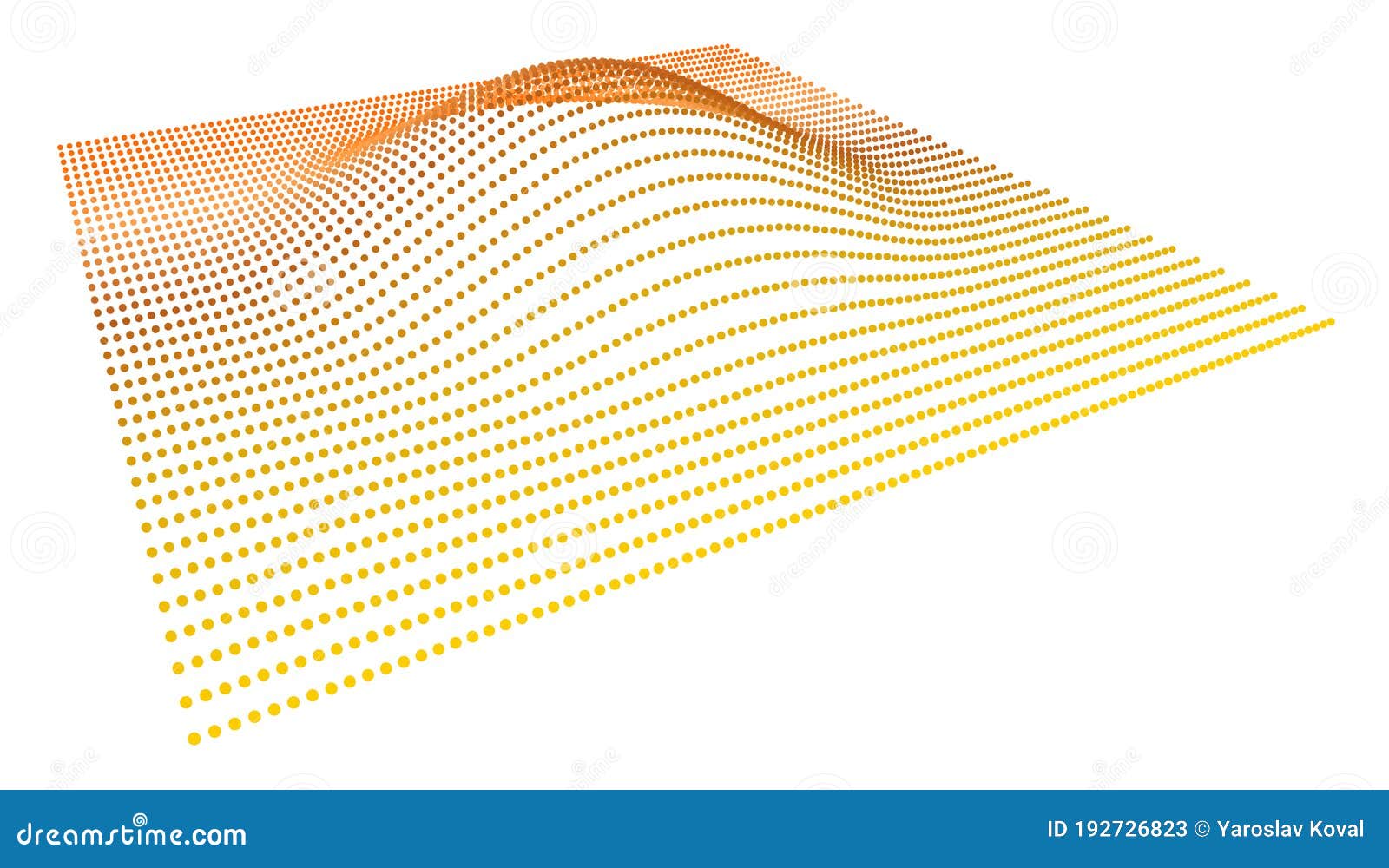 Data Slice In The Volume Function Of Point Data. Three-dimensional Flow ...