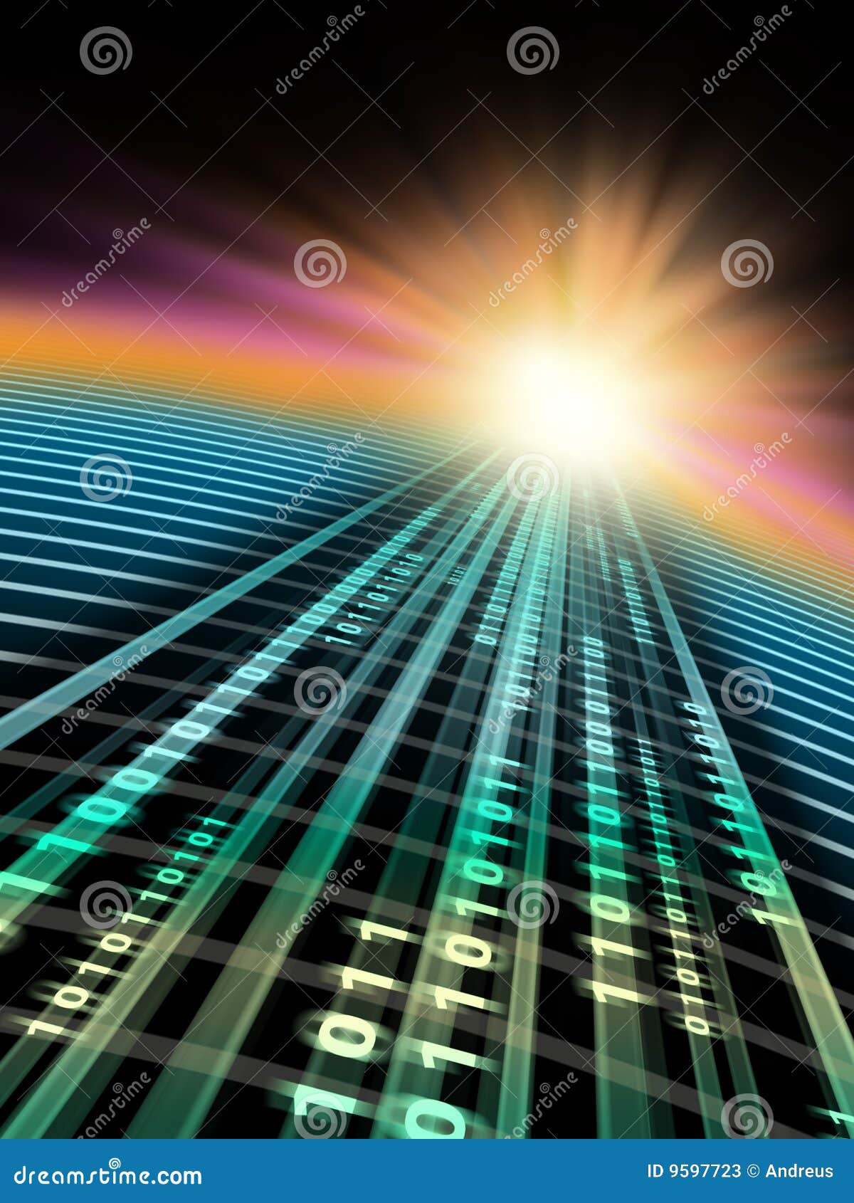 Data speed stock illustration. Illustration of highway - 9597723