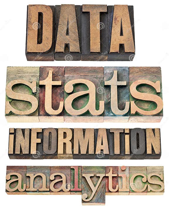 Data, Stats, Information, Analytics Stock Photo - Image of collage ...