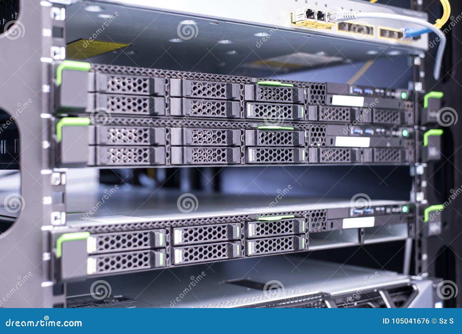 Data storage center stock photo. Image of cluster, broadband - 105041676