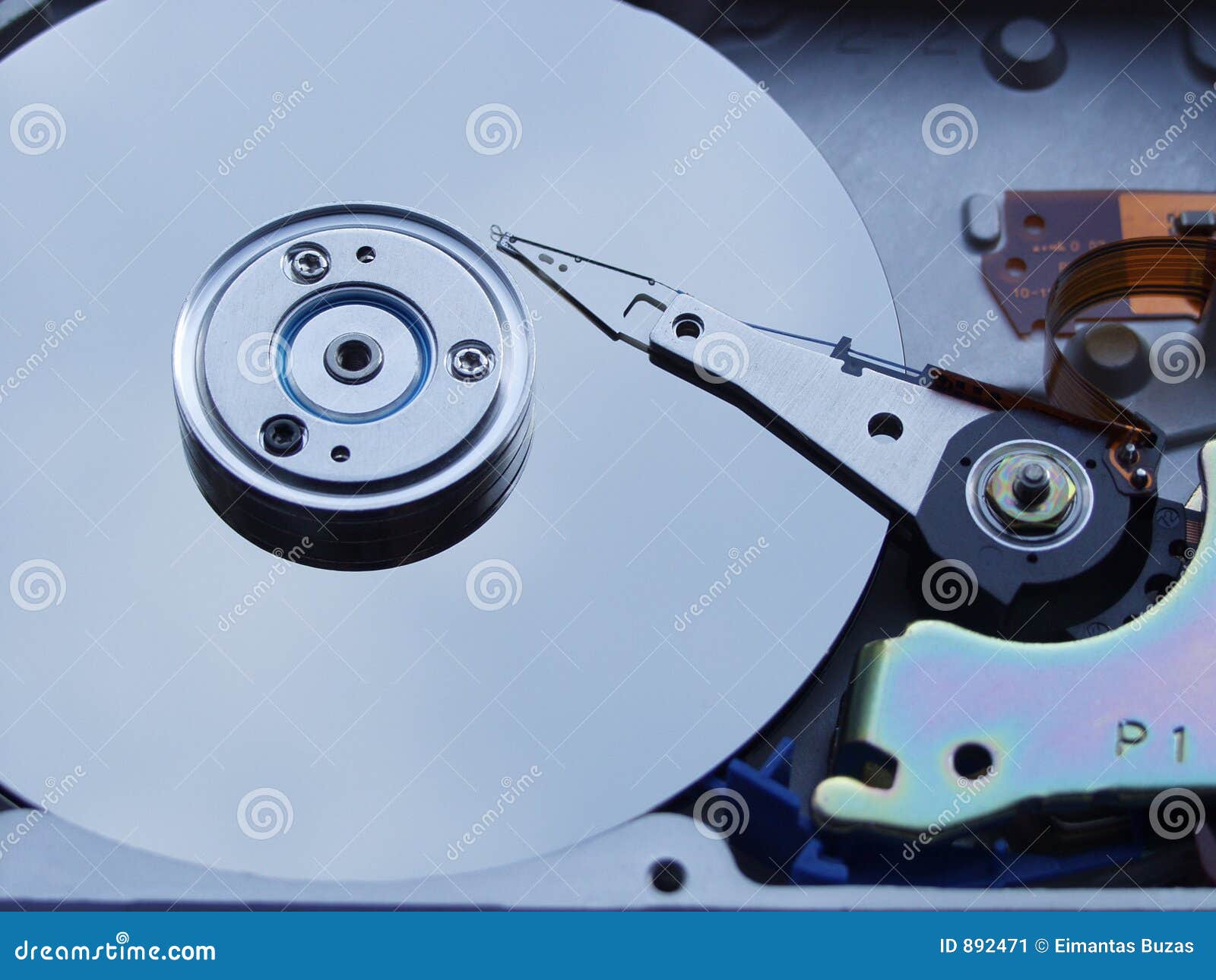 Data Storage Disk stock image. Image of hardware, information - 892471