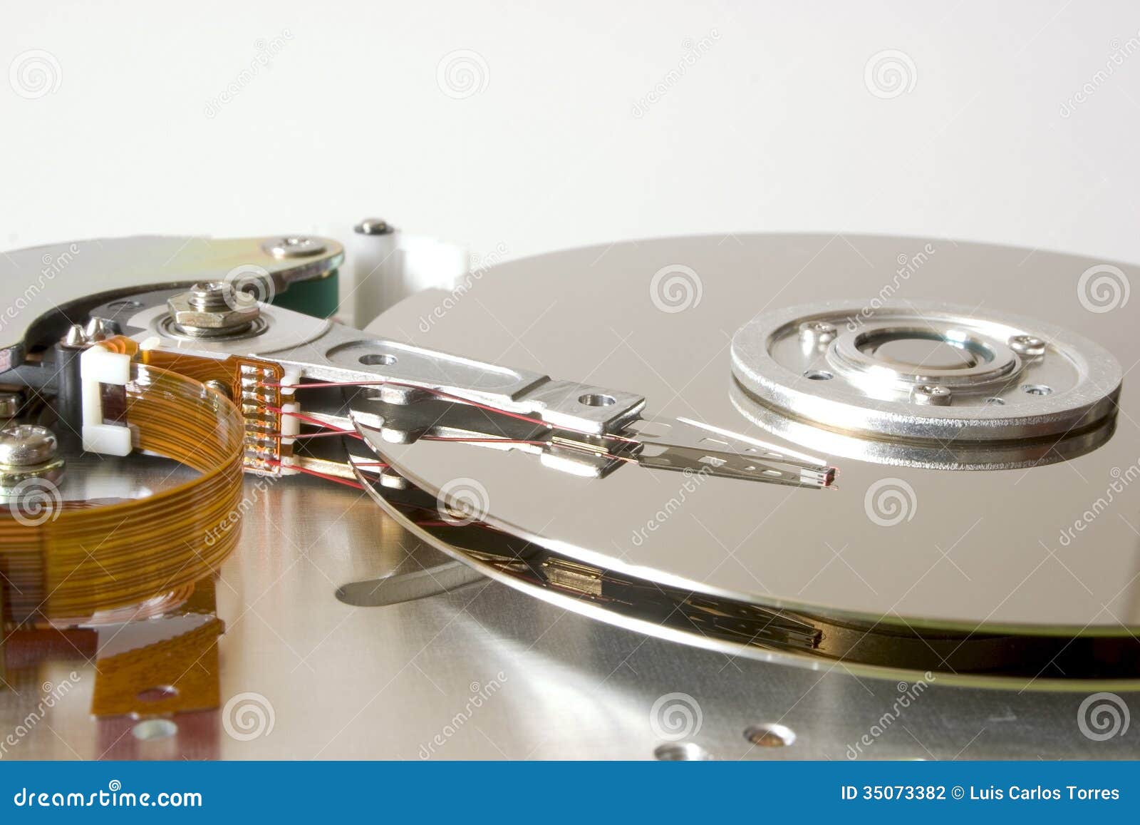 Data Storage Hard Drive stock photo. Image of computer - 35073382