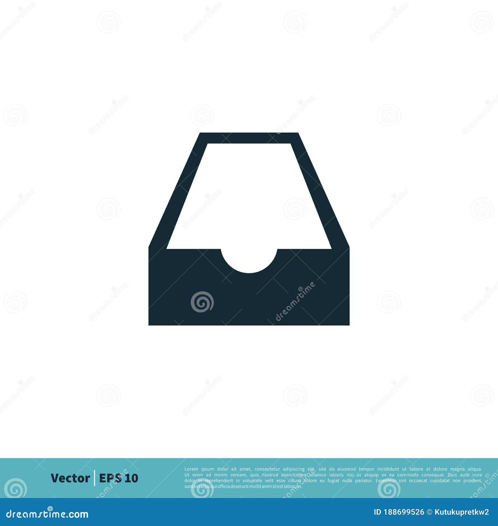 Data Storage Icon Vector Logo Template Illustration Design. Vector EPS ...