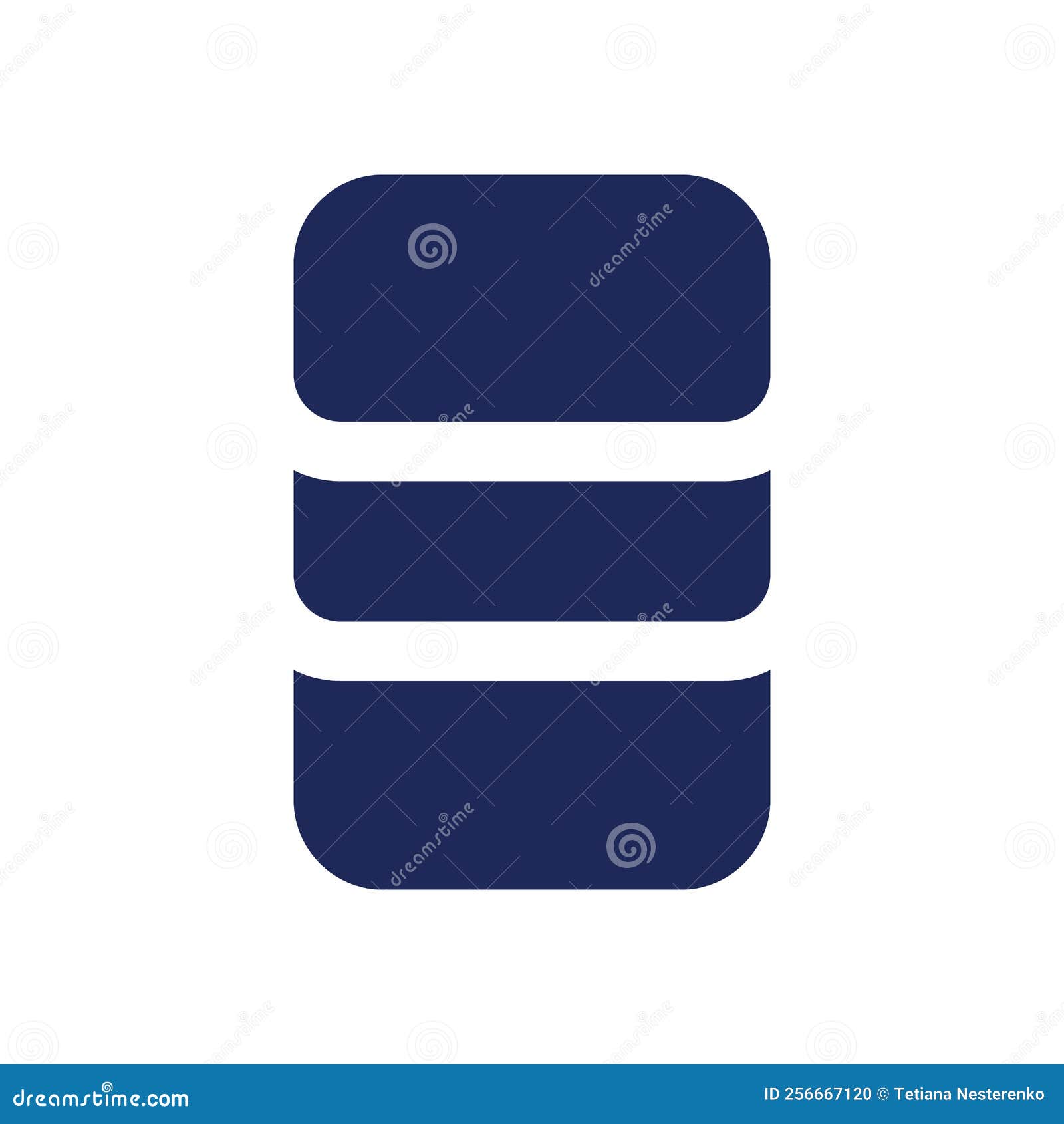 Data and Storage Management Black Glyph Ui Icon Stock Vector ...