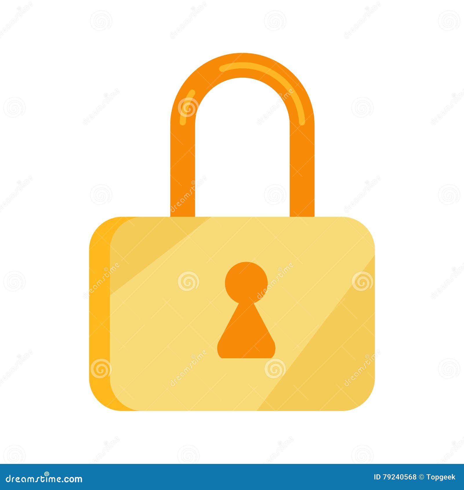 Data Storage Sign Symbol Icon. Lock . Padlock Stock Vector ...