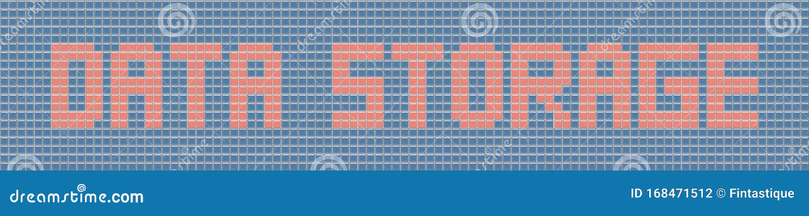 Data Storage Text on Abstract Hard Drive Illustration Stock ...