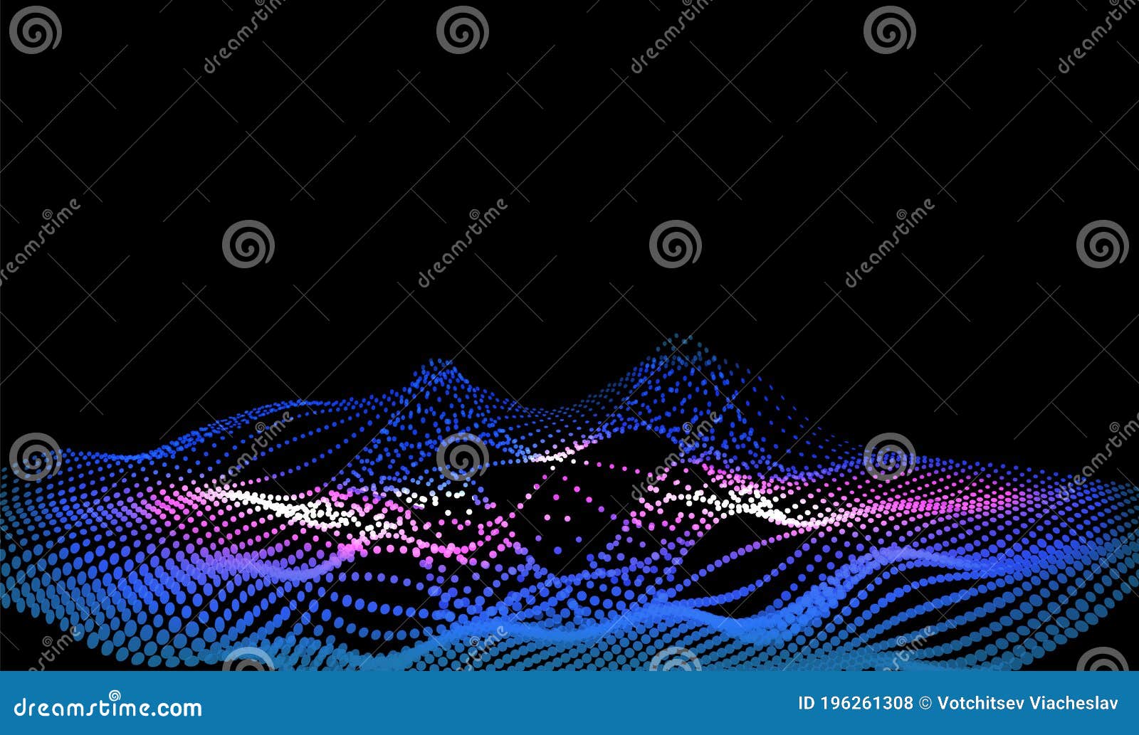 Data stream background stock vector. Illustration of colorful - 196261308