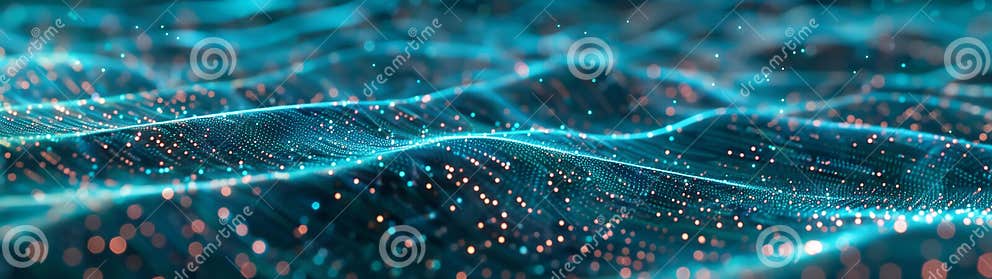 Data Stream Background of the Internet for Global Communication of a ...