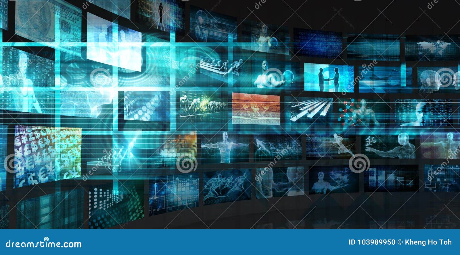 Data Stream stock illustration. Illustration of concepts - 103989950