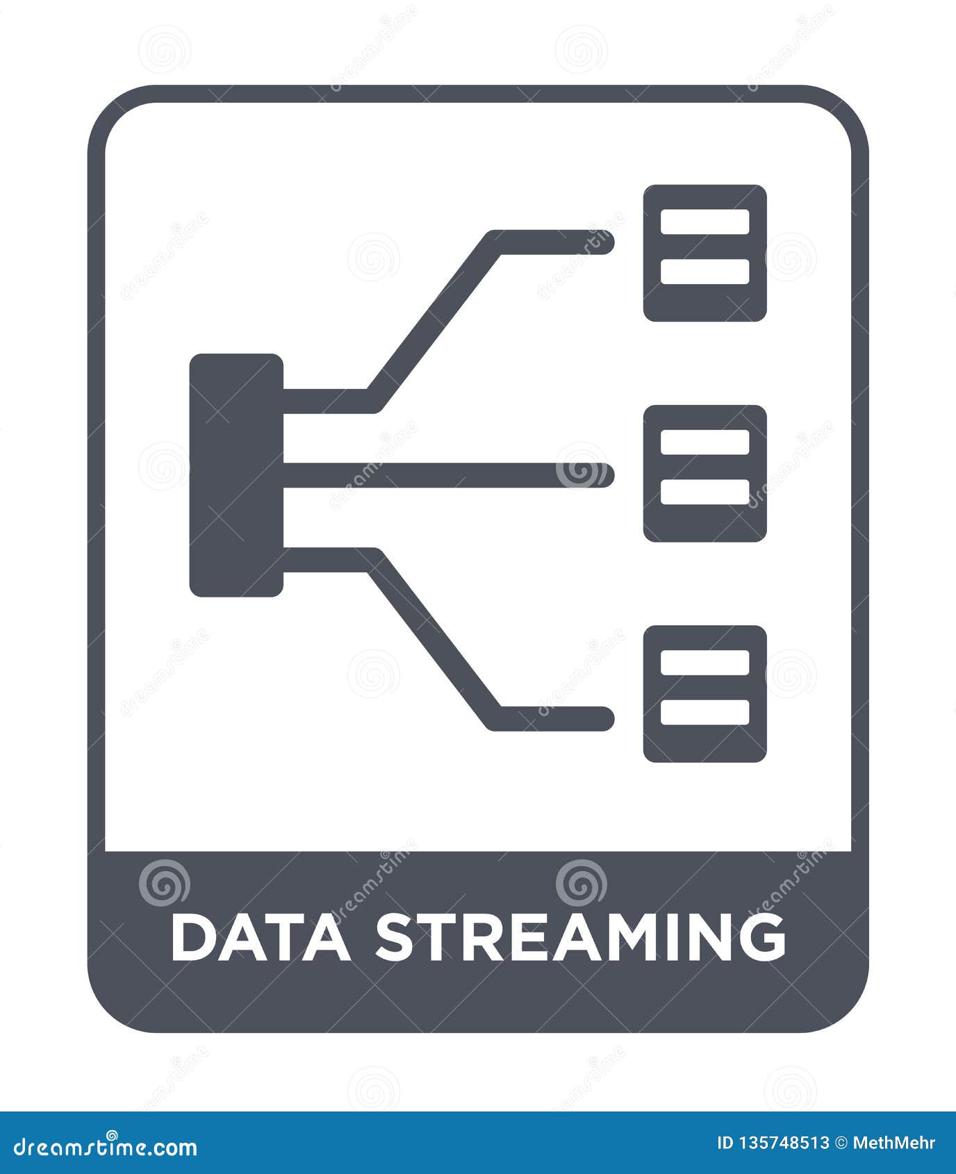 Data Streaming Icon in Trendy Design Style. Data Streaming Icon ... Data Streaming Icon in Trendy Design Style. Data Streaming Icon ...