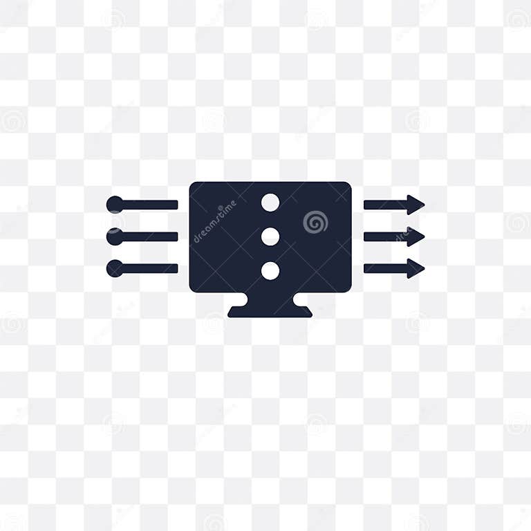 Data Streaming Transparent Icon. Data Streaming Symbol Design Fr Stock ...