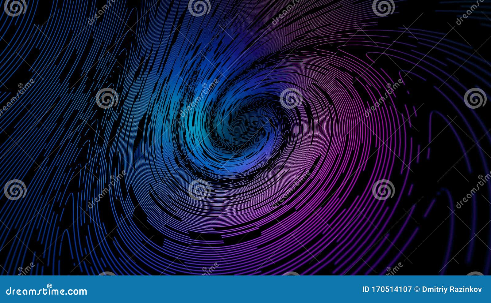Data Swirl Abstract Lines Background. Technology Concept Stock ...