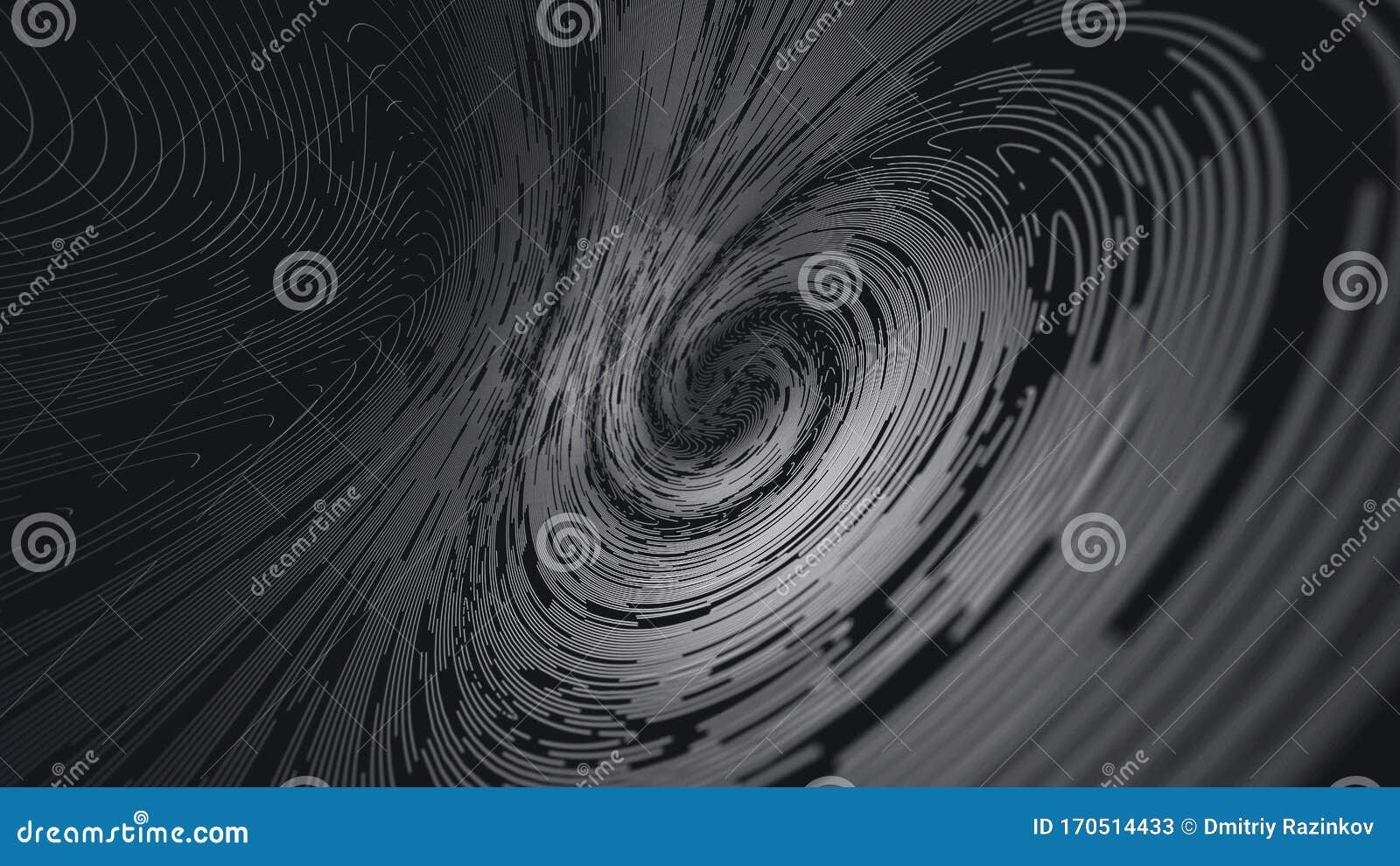 Data Swirl Abstract Lines Background. Technology Concept Stock ...