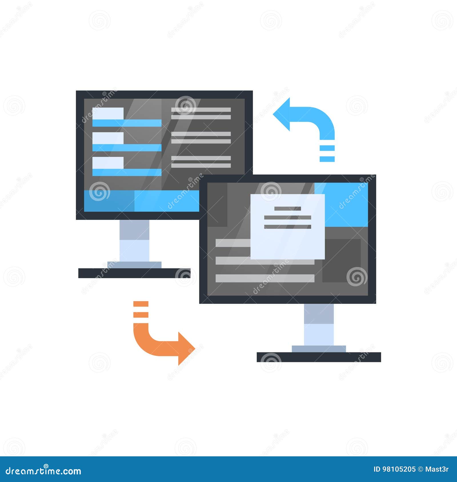 Data Synchronization Icon Computer Connection Database Access ... Data Synchronization Icon Computer Connection Database Access ...